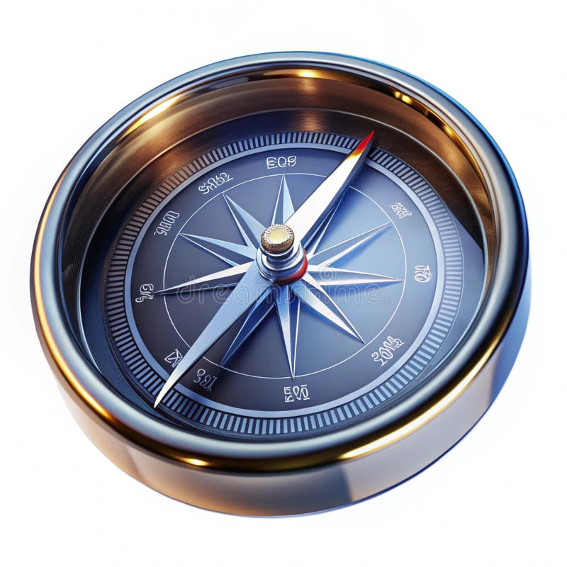 Floating Glowing Compass Stock Illustrations – 64 Floating Glowing ...