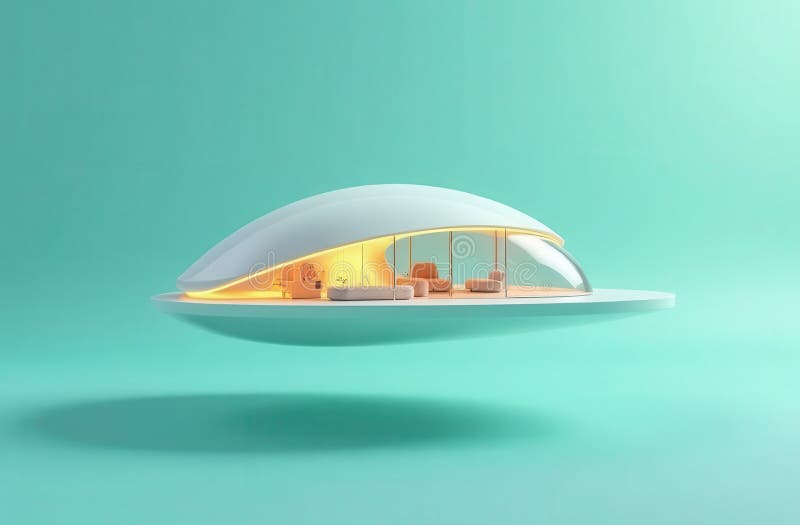 Floating Dome House