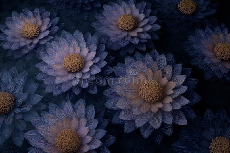 Futuristic Floral Structure a Stunning Display of Engineered Daisy ...