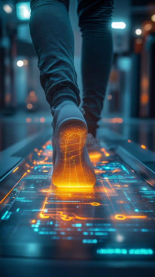 Futuristic Foot Analysis. Step into the Future of Health with Advanced ...