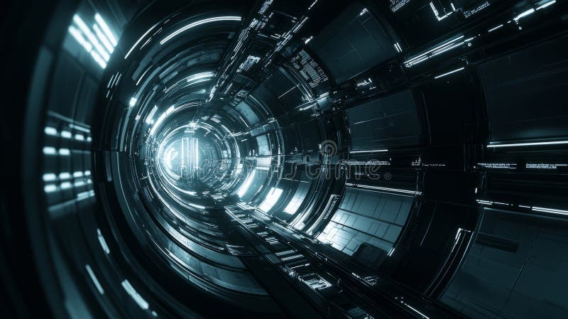 Futuristic Fusion Background with Minimal Glowing Lines and Smooth Tech ...