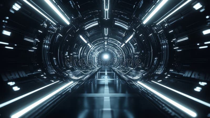 Futuristic Fusion Background with Minimal Glowing Lines and Smooth Tech ...