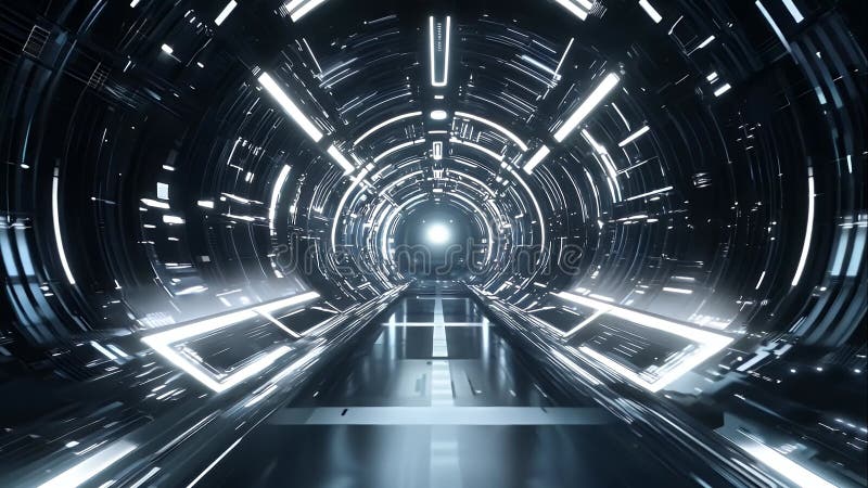 Futuristic Fusion Background with Minimal Glowing Lines and Smooth Tech ...