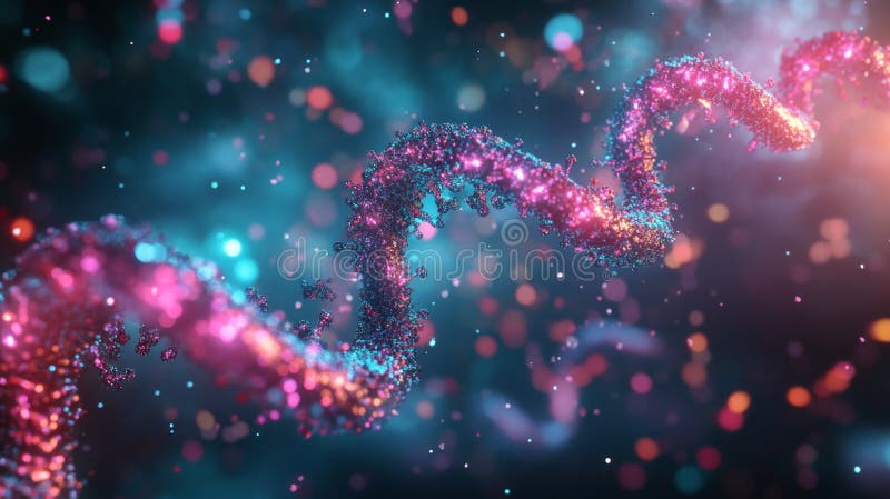 Futuristic Gene Editing Tool Visualized in Action with CRISPR Cas9 ...