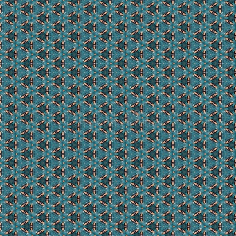 Futuristic Geometric Fabric Texture Stock Illustration - Illustration ...