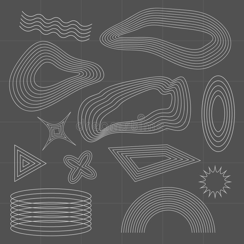 Futuristic Geometrical 3d Shapes. Abstract Wireframe Volume Vector ... Futuristic Geometrical 3d Shapes. Abstract Wireframe Volume Vector ...