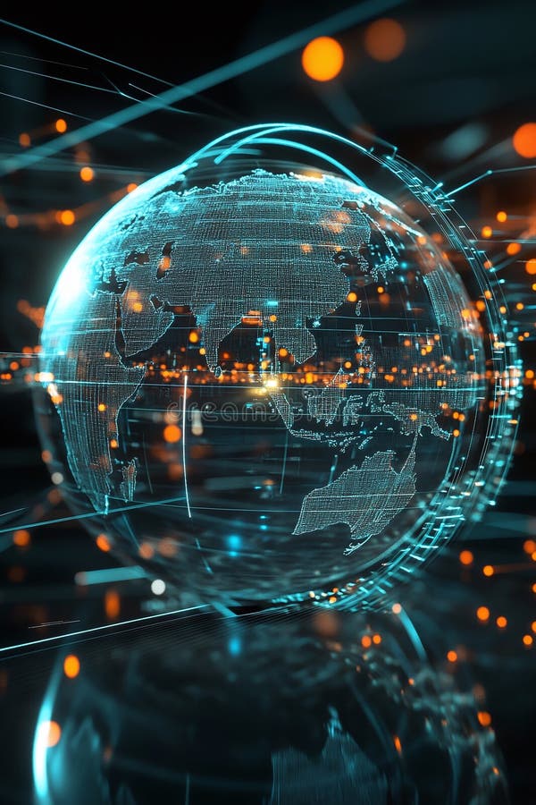 A Futuristic GIS Global Map on a 3D Sphere with Interconnected Network ...