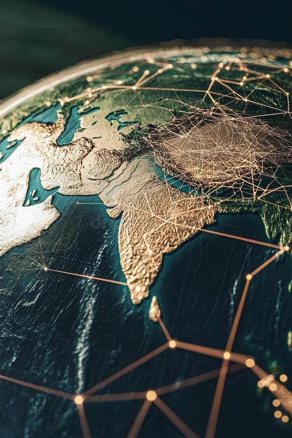 A Futuristic GIS Global Map on a 3D Sphere with Interconnected Network ...