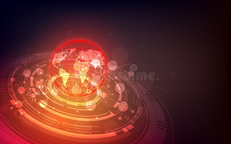 Futuristic Globalization Interface, a Sense of Science and Technology ...