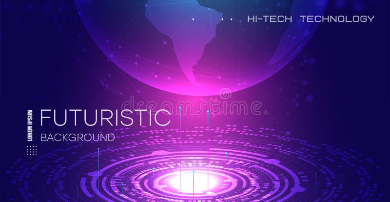 Futuristic Globalization Interface, a Sense of Science and Technology ...