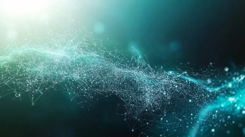 With a Futuristic Glow, the Dark Green Digital Matrix Serves As a ...