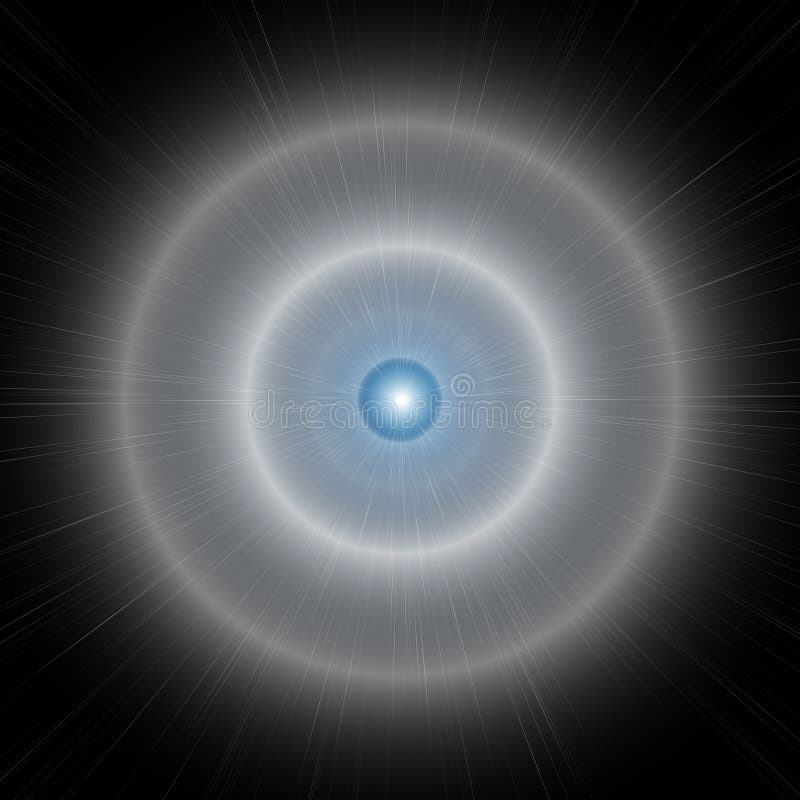 Futuristic Glowing Light Flare Background Design Stock Illustration ...