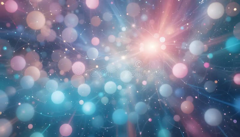 Futuristic Glowing Medical Backdrop with Blue Light and Digital Health ...