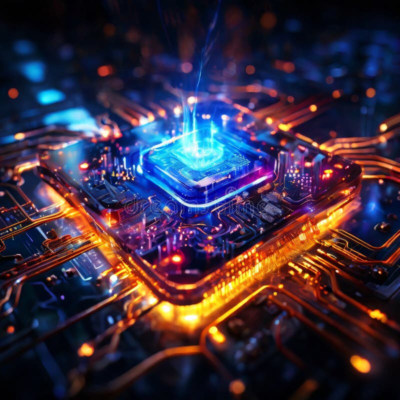 High-tech Robots in Futuristic Showroom Showcasing Advanced Robotics ...