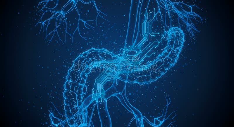 Advanced Futuristic Networked Technology Concepts Stock Illustrations ...