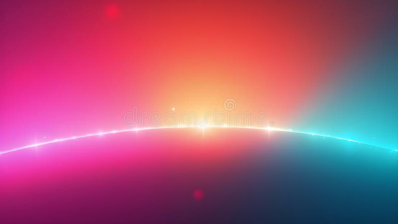 A Futuristic Gradient Background Blending Neon Pink, Orange, and Teal ...