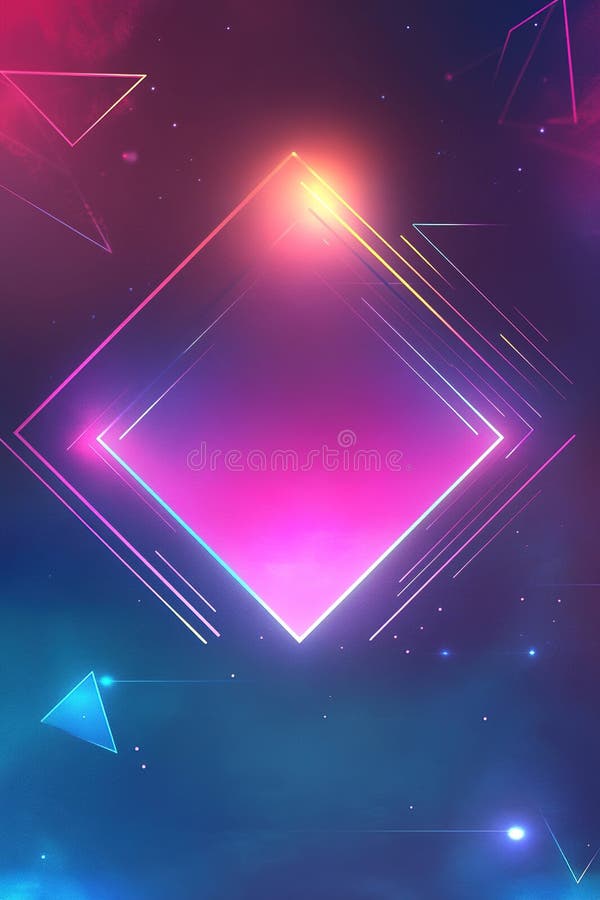 Futuristic Gradient Background Featuring Soft Transitions of Neon ...