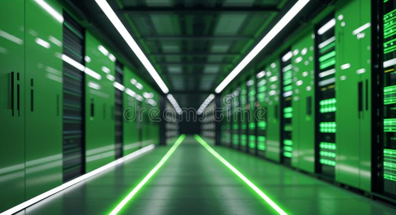 Futuristic Green Technology: Digital Interface with Lush Leaves in a Vibrant Jungle Stock Image ...