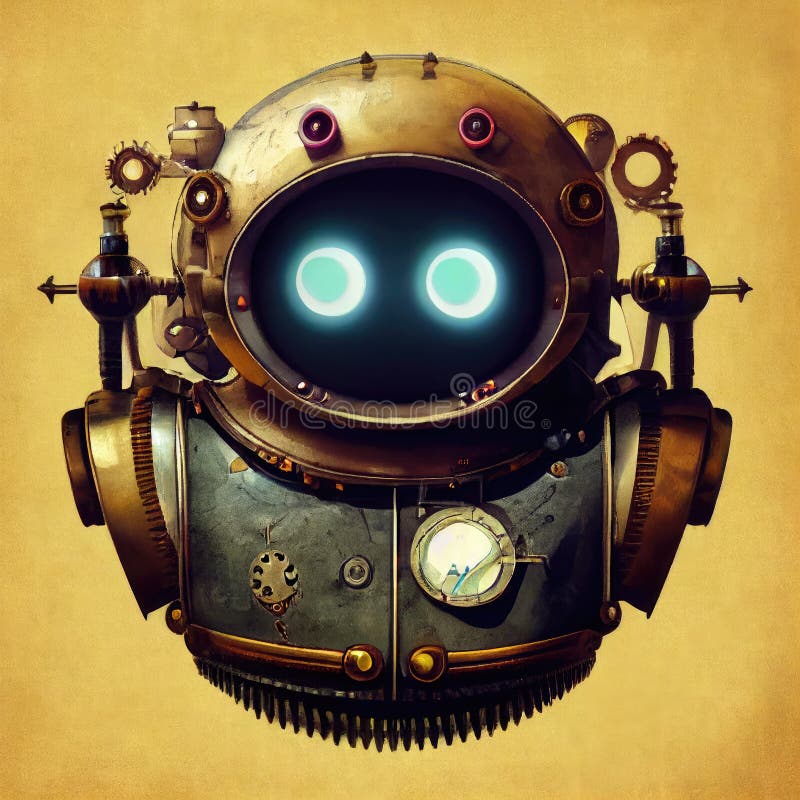 Robot stock illustration. Illustration of imagination - 267135529