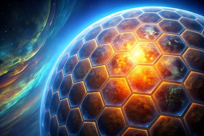 Hexagonal Sci Fi Structure Stock Illustrations – 1,475 Hexagonal Sci Fi ...