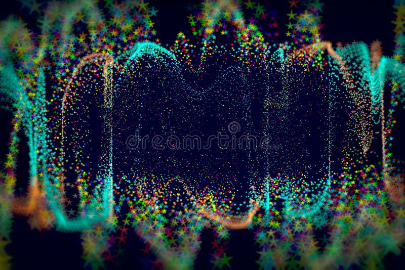 Futuristic Hi-tech Banner. Data Science Abstract Technological ...