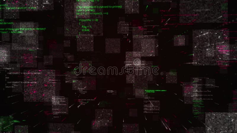 Futuristic Hi Tech Graphic Interface of a Computer Program, Seamless ...