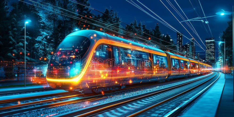 Futuristic High-Speed Train with Network Connectivity in a Smart ...
