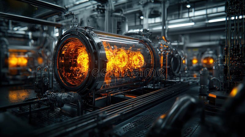 Futuristic High-tech Environment for Innovative Fracking Gas Extraction ...