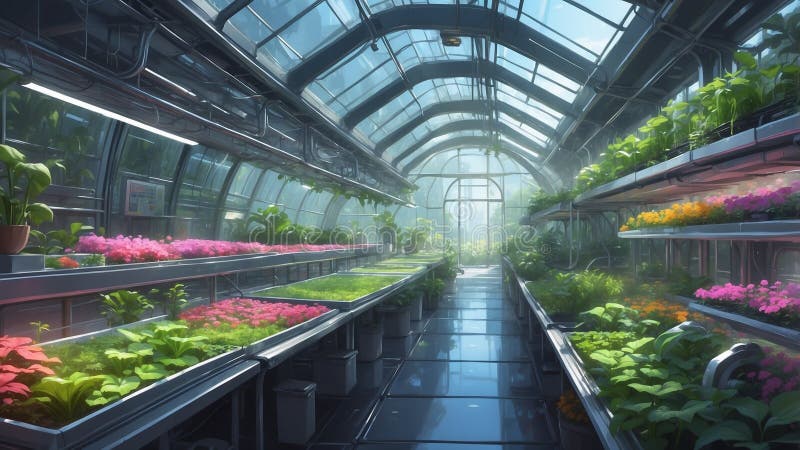 A Futuristic High-tech Greenhouse Integrating Eco-friendly Solutions ...