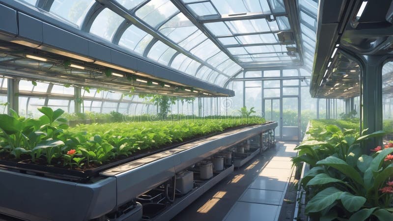 A Futuristic High-tech Greenhouse Integrating Eco-friendly Solutions ...
