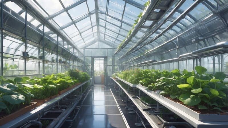 A Futuristic High-tech Greenhouse Integrating Eco-friendly Solutions ...