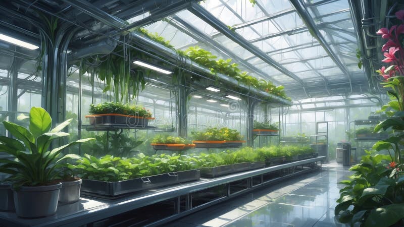 A Futuristic High-tech Greenhouse Integrating Eco-friendly Solutions ...