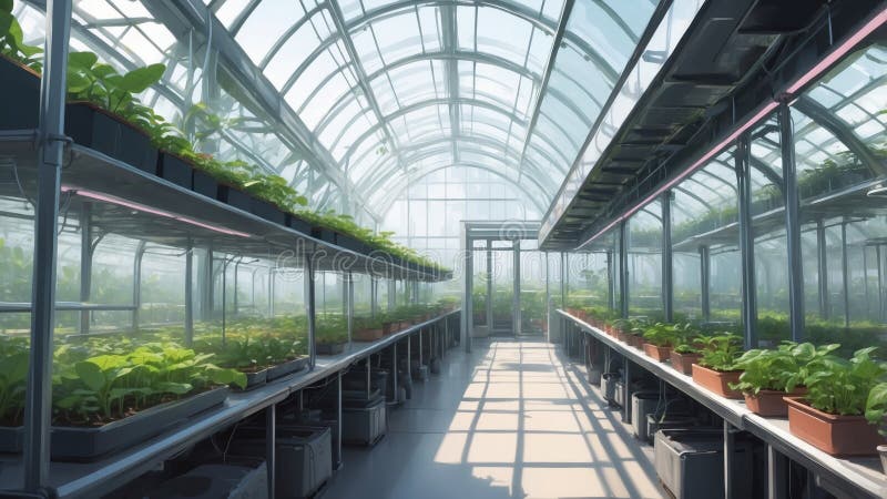 A Futuristic High-tech Greenhouse Integrating Eco-friendly Solutions ...