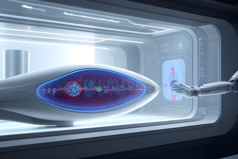 The Nanobots are Microscopic but Detailed, with a Sleek Metallic Finish ...