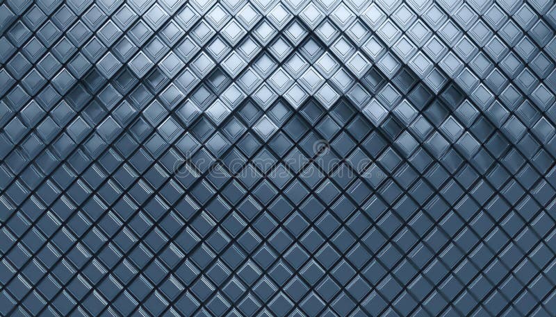 Futuristic, HighTech Light Background with a Diamond Shape Block ...