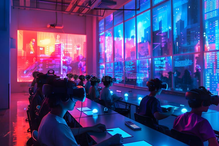 Hightech Classroom Stock Illustrations – 146 Hightech Classroom Stock ...