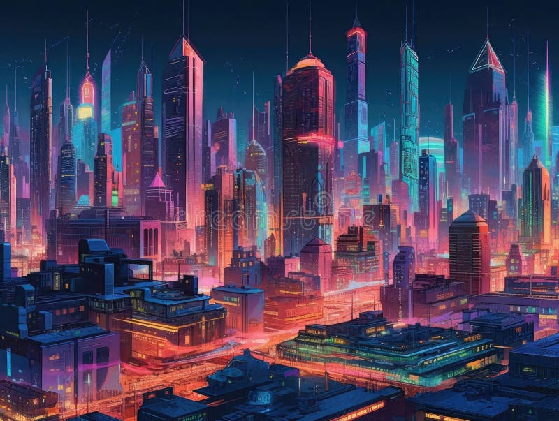 Animated Cityscape Stock Illustrations – 161 Animated Cityscape Stock ...