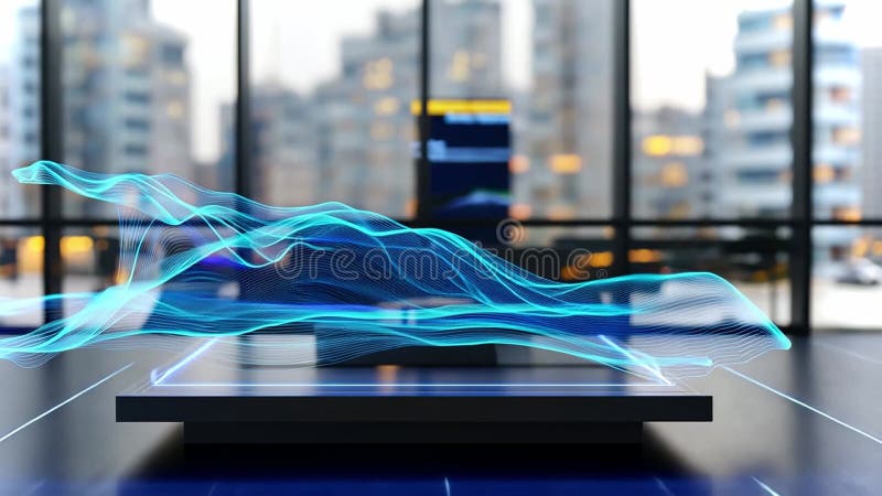 Innovative Holographic Display Technology in a Modern Laboratory ...