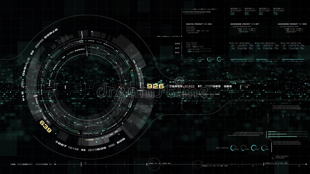 Futuristic Holographic Earth Display Stock Illustrations – 270 ...