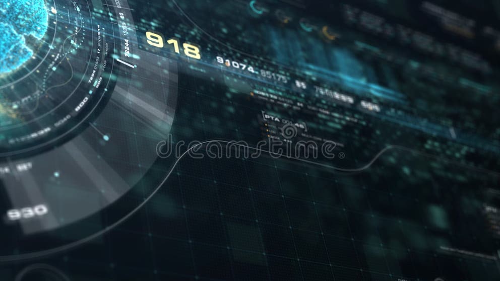 Futuristic Motion Graphic User Interface Stock Illustrations – 3,934 ...