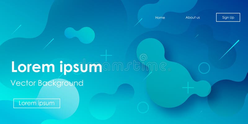 Futuristic Horizontal Vector Gradient Neon Background Stock Vector ...