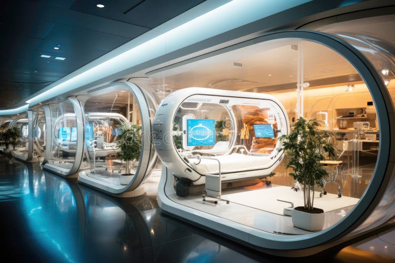 Futuristic Hospital Ward: a Glimpse into Medical Innovation and ...