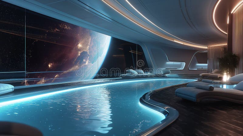A Futuristic Hotel Features a Zero Gravity Pool and Breathtaking Views ...