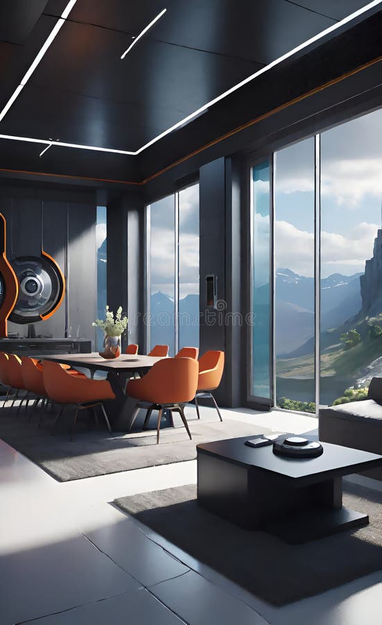 Futuristic House Design Concept: Contemporary Living Space ...