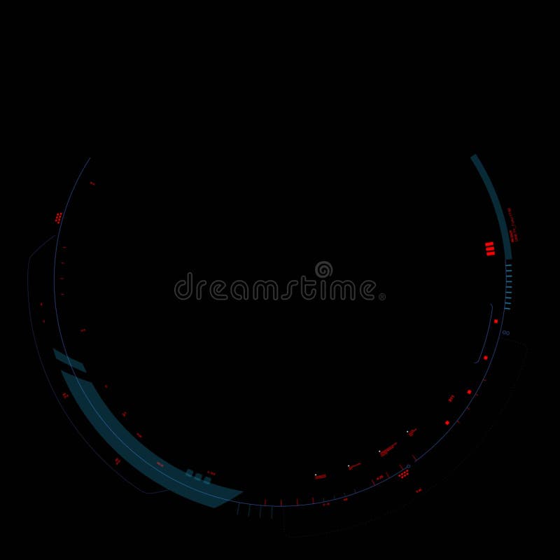 Technology Hud Circle Count Display Stock Illustrations – 17 Technology ...