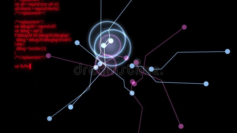 Hacker Code Running Down A Computer Screen Terminal Stock Video Video Of Cyberspace Cyber 2503