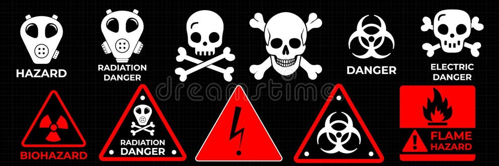 Futuristic HUD Warning Frame Concept Featuring Danger Zone Alerts and ...