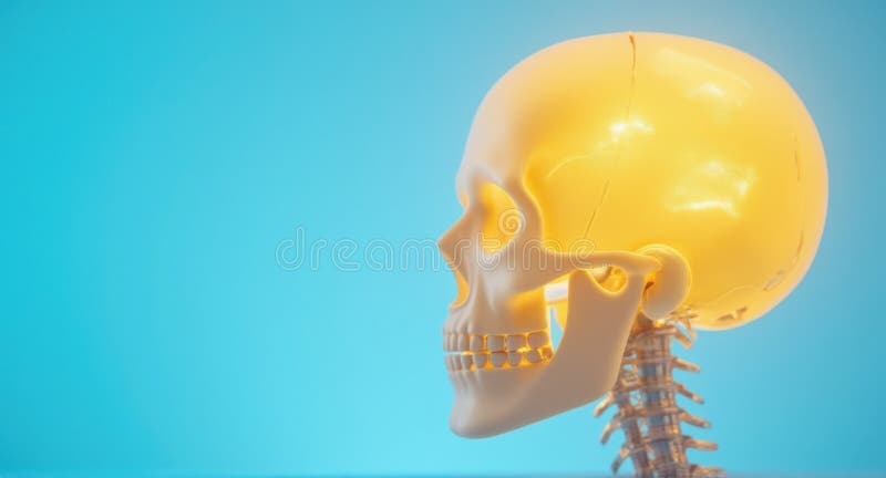 Futuristic Human Head Model with Digital Patient Twin Studio 3d Art ...