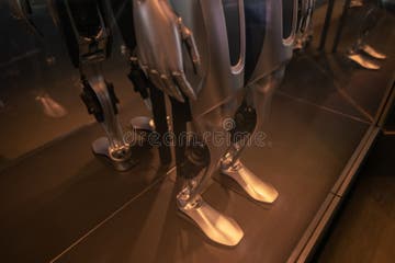 Futuristic Humanoid Robot Legs, Modern Artificial Intelligence, Future ...