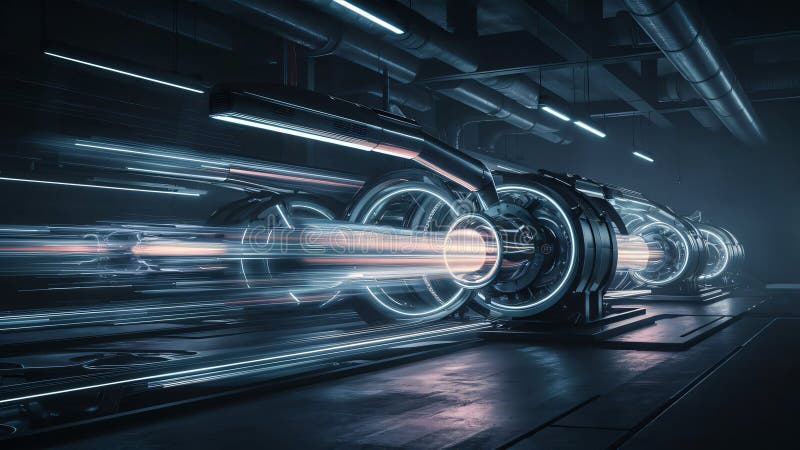 Futuristic Hyperloop Transportation System, High Quality Image Stock ...